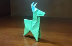 How To Make An Origami Antelope With Kids - Kids Art & Craft