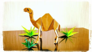 How To Make An Origami Camel With Kids - Kids Art & Craft
