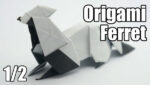 How To Make An Origami Ferret With Kids - Kids Art & Craft