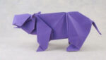 How To Make An Origami Hippo With Kids - Kids Art & Craft