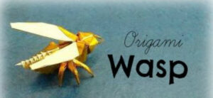 How To Make An Origami Wasp With Kids - Kids Art & Craft