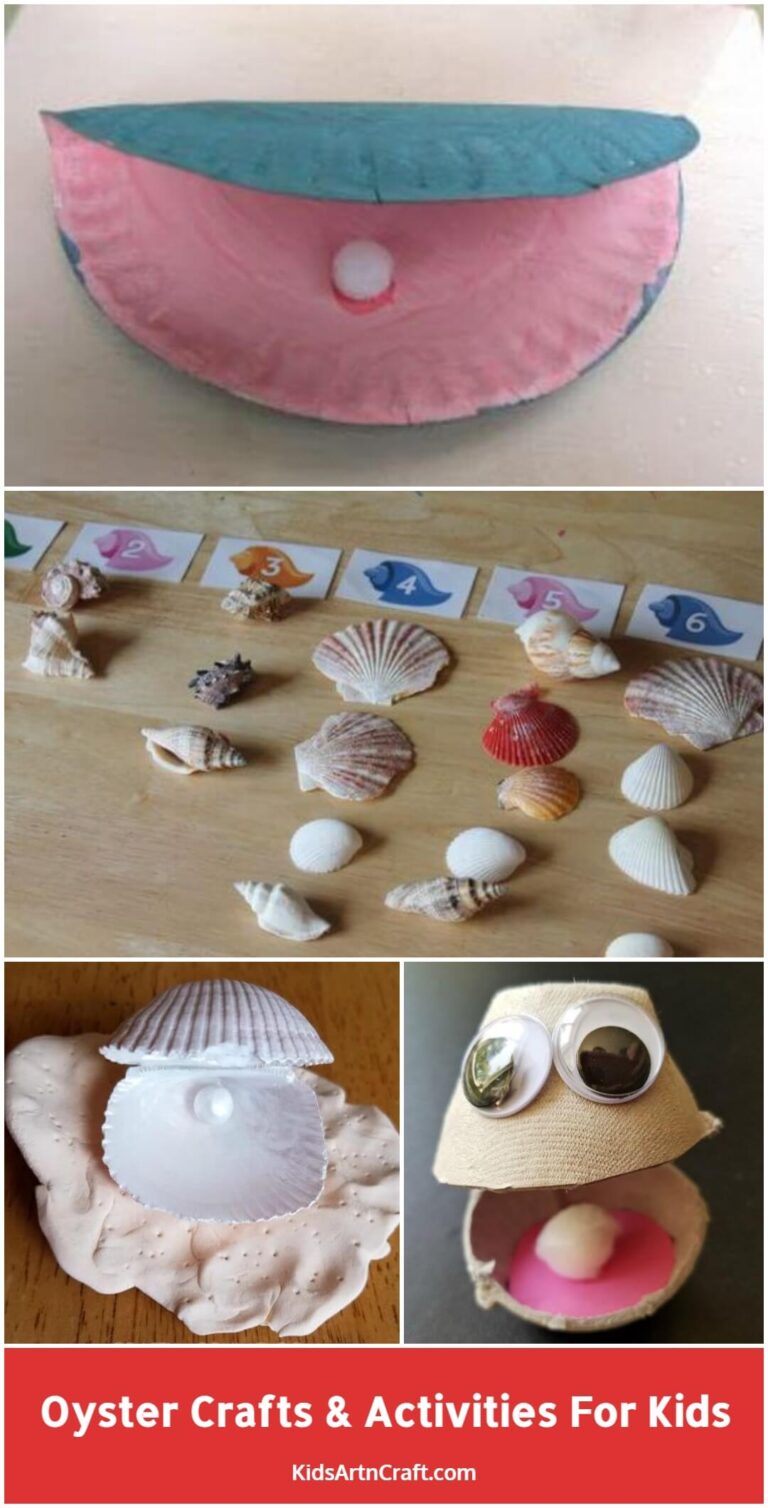 Oyster Crafts & Activities For Kids - Kids Art & Craft