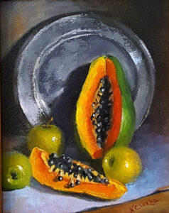 Papaya Paintings for Kids - Kids Art & Craft