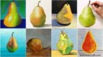 Pear Paintings for Kids - Kids Art & Craft