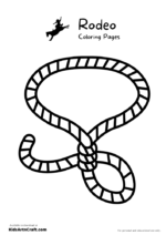 Rodeo Coloring Pages For Kids – Free Printables - Kids Art & Craft