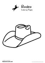 Rodeo Coloring Pages For Kids – Free Printables - Kids Art & Craft