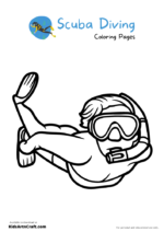 Scuba Diving Coloring Pages For Kids – Free Printables - Kids Art & Craft
