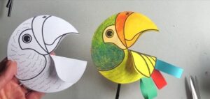 Parrot Crafts & Activities for Kids - Kids Art & Craft