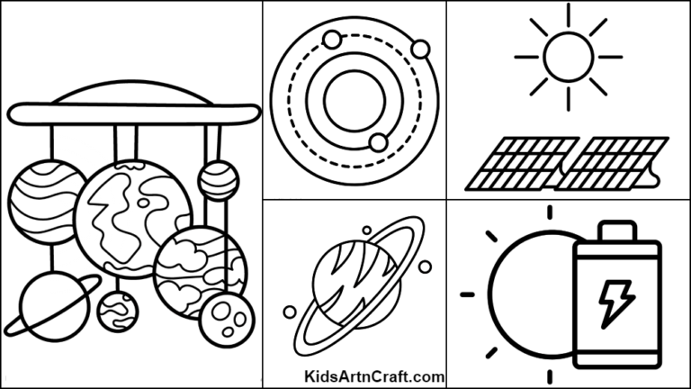 Solar System Coloring Pages For Kids – Free Printables - Kids Art & Craft