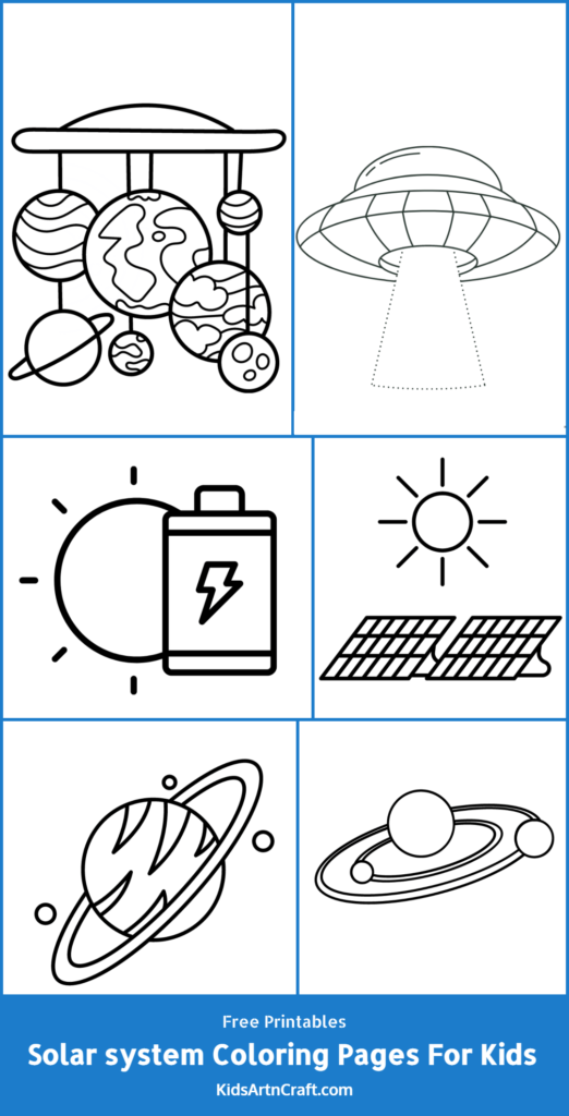Solar System Coloring Pages For Kids – Free Printables - Kids Art & Craft