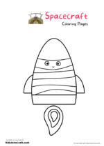 Spacecraft Coloring Pages For Kids – Free Printables - Kids Art & Craft