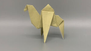 How To Make An Origami Camel With Kids - Kids Art & Craft