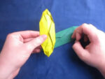 How To Make An Origami Lemon With Kids - Kids Art & Craft