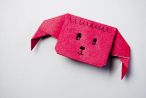 How To Make An Origami Sheep With Kids - Kids Art & Craft