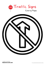 Traffic Signs Coloring Pages For Kids – Free Printables - Kids Art & Craft