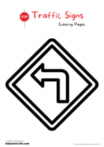 Traffic Signs Coloring Pages For Kids – Free Printables - Kids Art & Craft