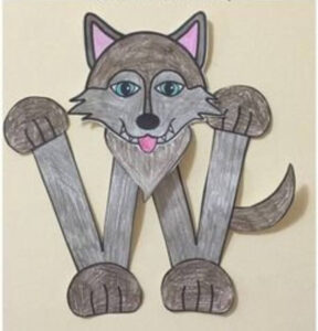 Wolf Crafts & Activities For Kids - Kids Art & Craft