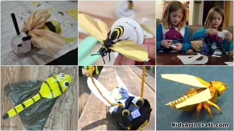 Wasp Crafts & Activities for Kids - Kids Art & Craft