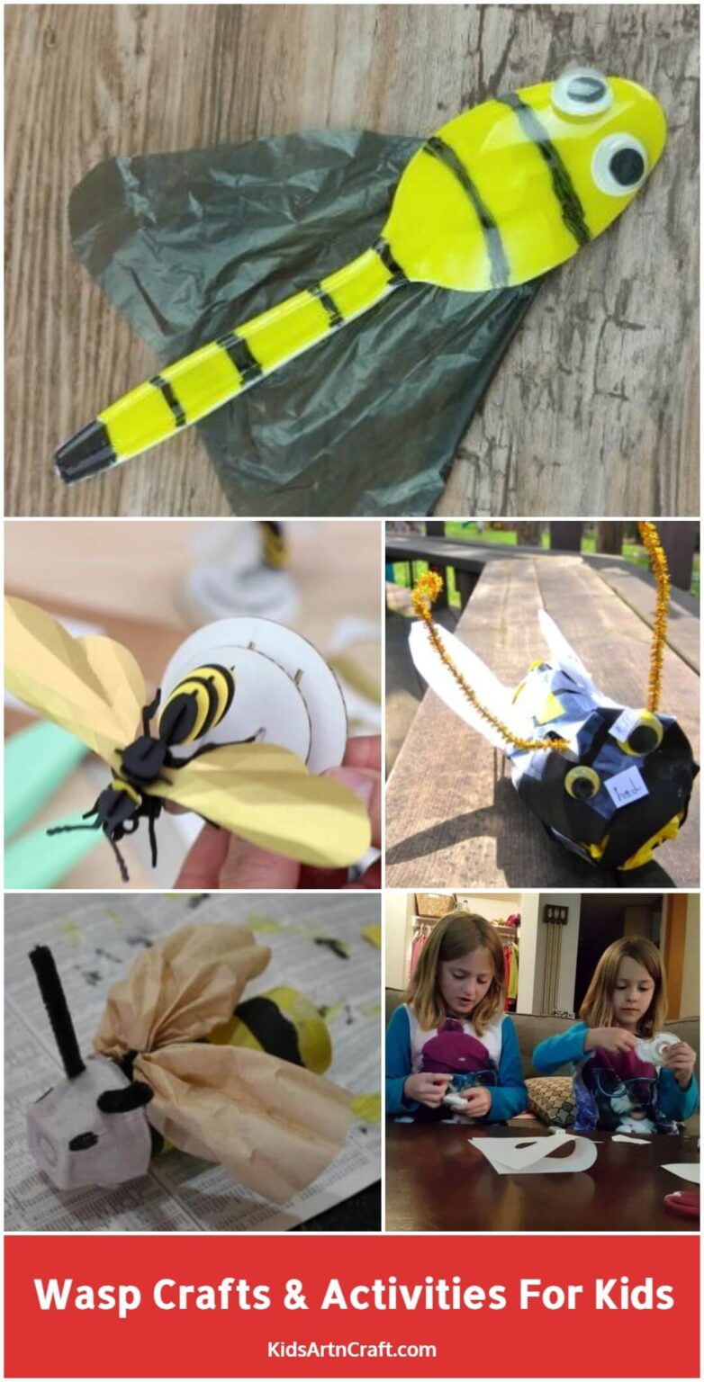 Wasp Crafts & Activities for Kids - Kids Art & Craft