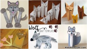 Wolf Crafts & Activities For Kids - Kids Art & Craft