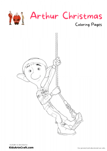 Arthur Christmas Coloring Pages For Kids – Free Printables - Kids Art ...