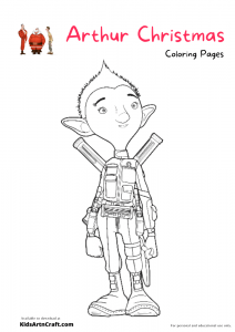 Arthur Christmas Coloring Pages For Kids – Free Printables - Kids Art ...