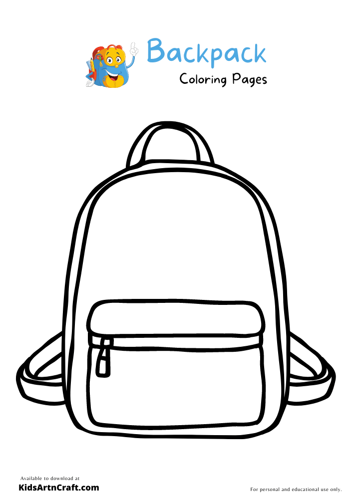 Backpack Outline Teacher Made Twinkl Lupon gov ph
