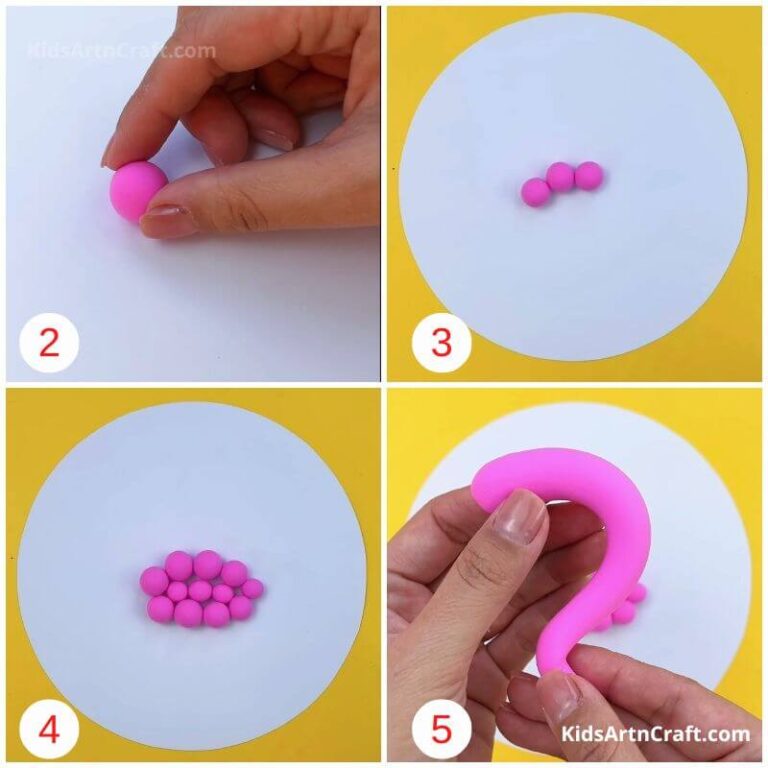 DIY Easy Play-Doh Flamingo Decorative Art and Craft for Kids – Step by ...
