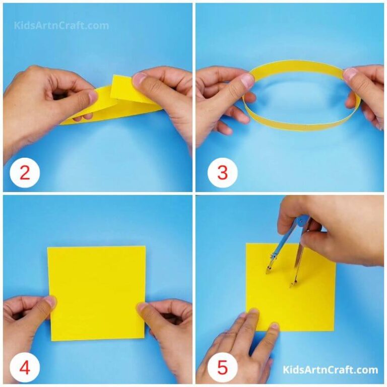 DIY Handmade Paper Sun Crown Craft for Kids – Step by Step Tutorial ...