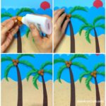 DIY How to Make A Palm Tree Art and Craft for Kids Step by Step ...