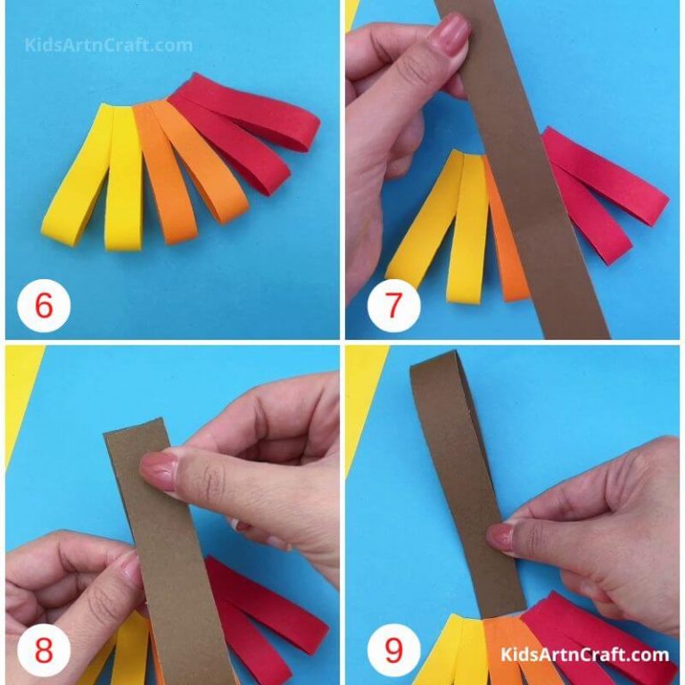 How to Make A Paper Broom - Step by Step Tutorial - Kids Art & Craft