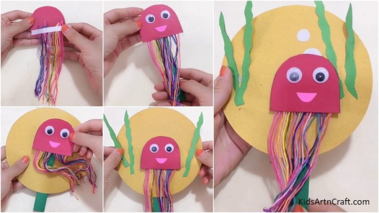 DIY How to Make Paper Octopus Craft – Step by Step Tutorial - Kids Art ...