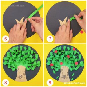 DIY How to Make Paper Trees for Kids - Kids Art & Craft