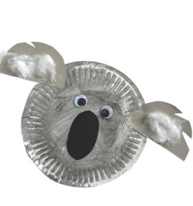 Koala Paper Plate Crafts for Kids - Kids Art & Craft