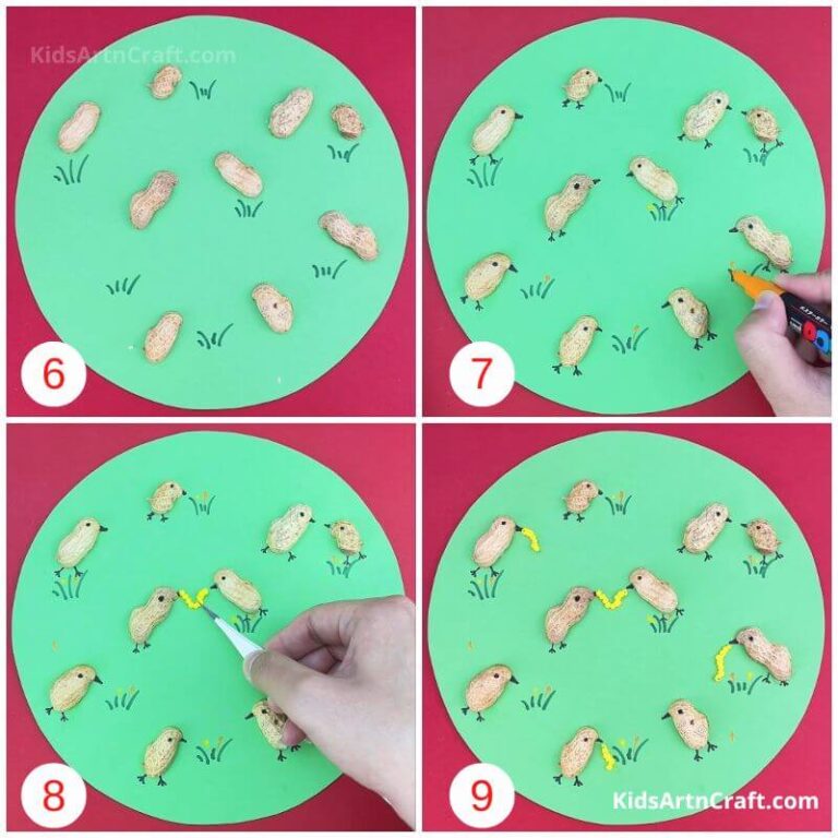 Peanut Shell Painting Activity for Kids - Step by Step Tutorial - Kids ...
