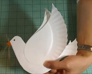 Dove Paper Plate Crafts for Kids - Kids Art & Craft