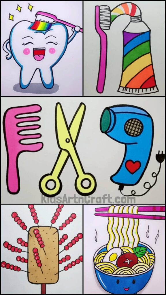 Easy Drawing Ideas For Our Young Artists - Kids Art & Craft