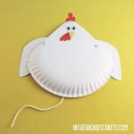 Chicken Paper Plate Crafts for Kids - Kids Art & Craft
