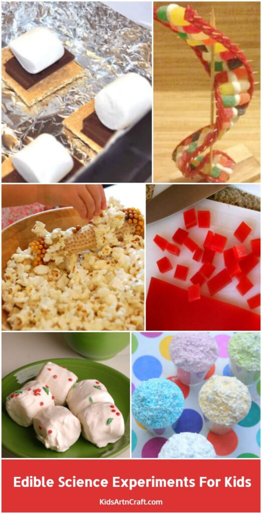 Easy Edible Science Experiments For Kids - Kids Art & Craft