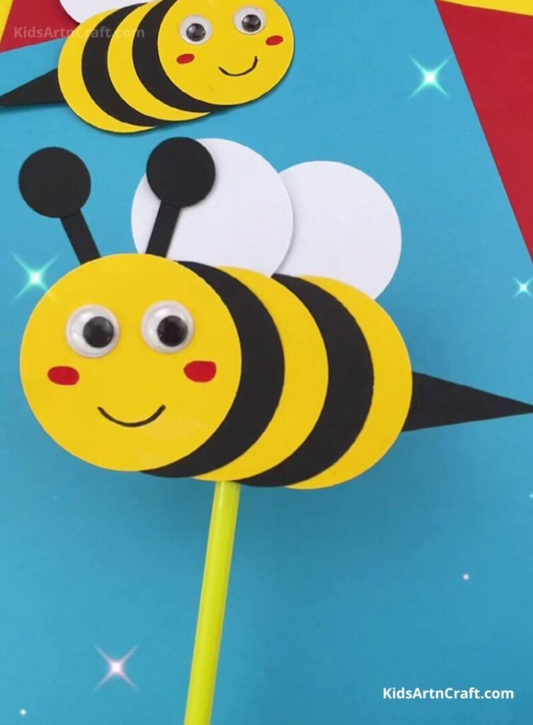 Creative & Lovely Paper Insect Crafts For Kids - Kids Art & Craft