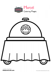Hotel Coloring Pages For Kids – Free Printables - Kids Art & Craft