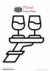 Hotel Coloring Pages For Kids – Free Printables - Kids Art & Craft