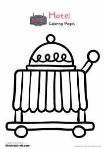 Hotel Coloring Pages For Kids – Free Printables - Kids Art & Craft