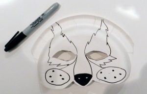 Wolf Paper Plate Crafts for Kids - Kids Art & Craft