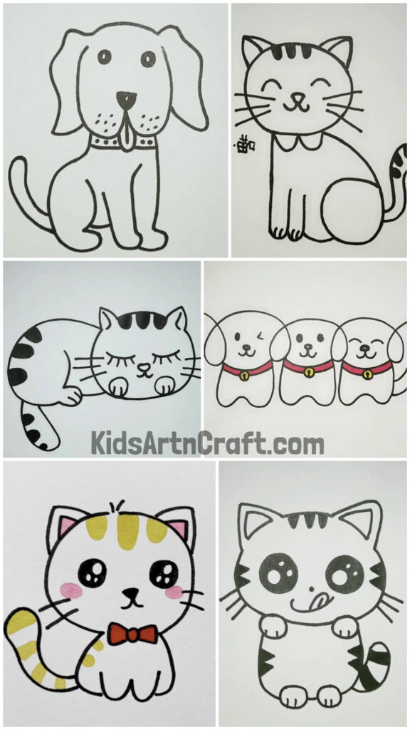 Learn To Draw Animals Drawings - Kids Art & Craft
