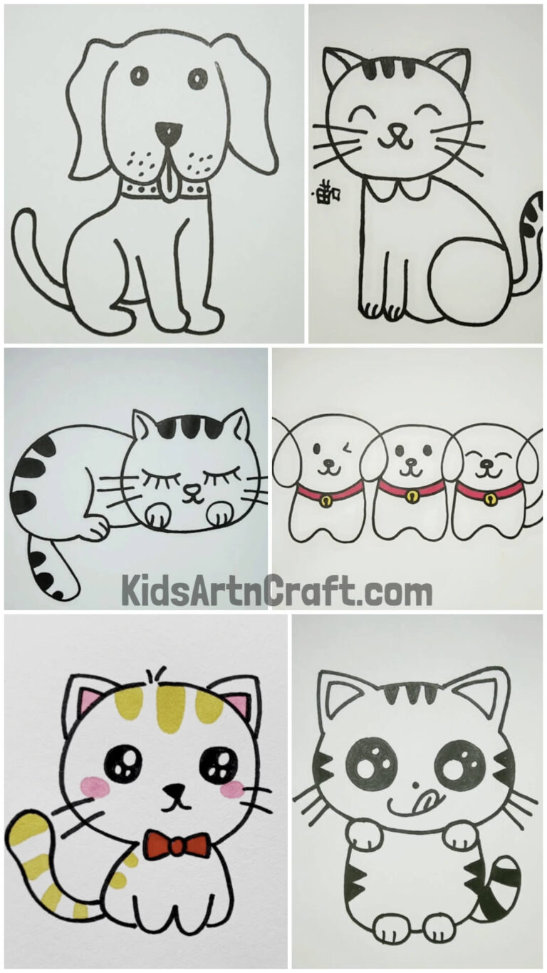 Learn To Draw Animals Drawings - Kids Art & Craft