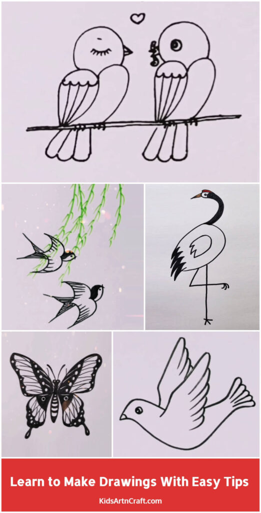 Learn to Make Drawings With Easy Tips - Kids Art & Craft