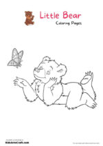 Little Bear Coloring Pages For Kids – Free Printables - Kids Art & Craft