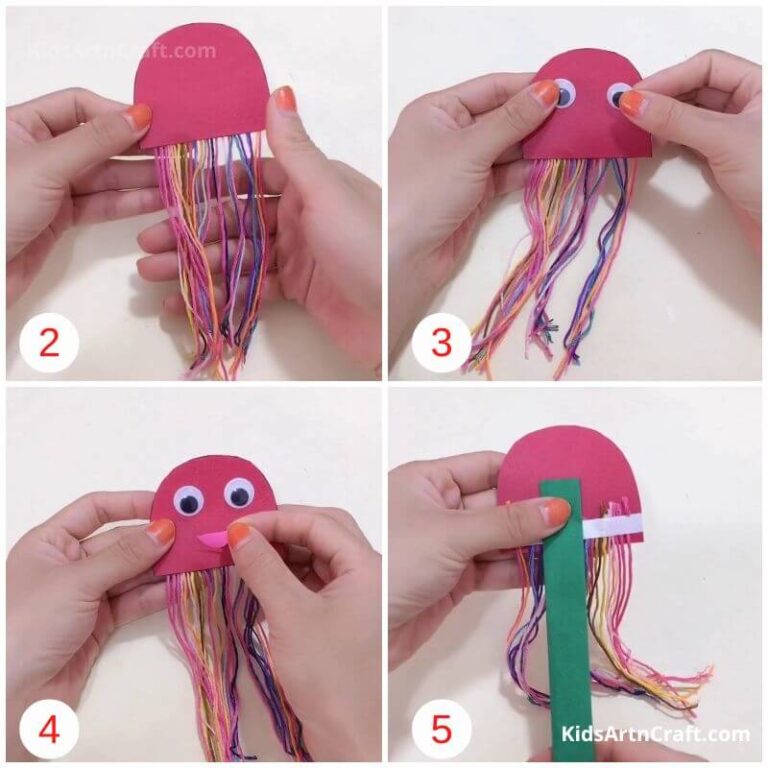 DIY How to Make Paper Octopus Craft – Step by Step Tutorial - Kids Art ...