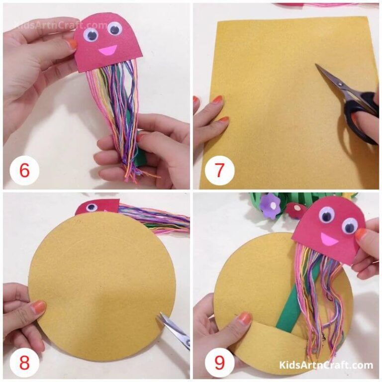 DIY How to Make Paper Octopus Craft – Step by Step Tutorial - Kids Art ...